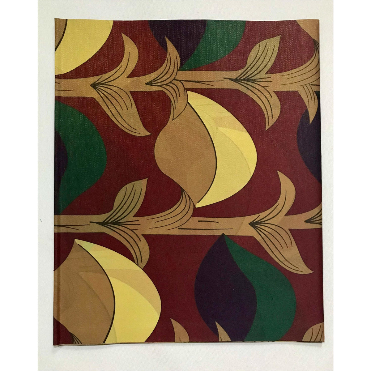 African Damask/ Metallic Jacquard/ Headtie